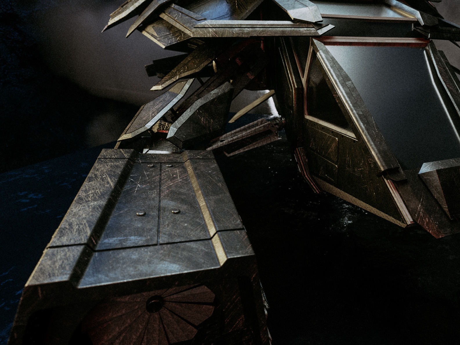 DCCOMICS_BATMAN_THE_DARK_KNIGHT_RISES_BATWING_英东brucesuen-站酷ZCOOL