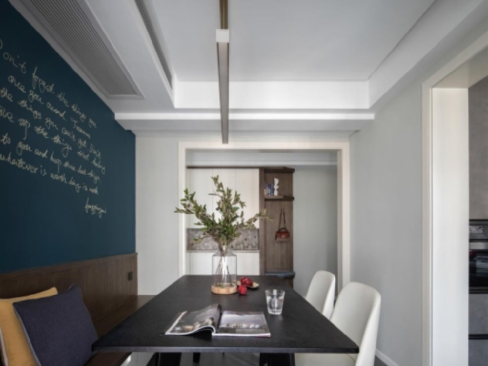 辽宁林凤装饰装修有限公司——125㎡现代风格，小菠萝_兴邦整装-站酷ZCOOL