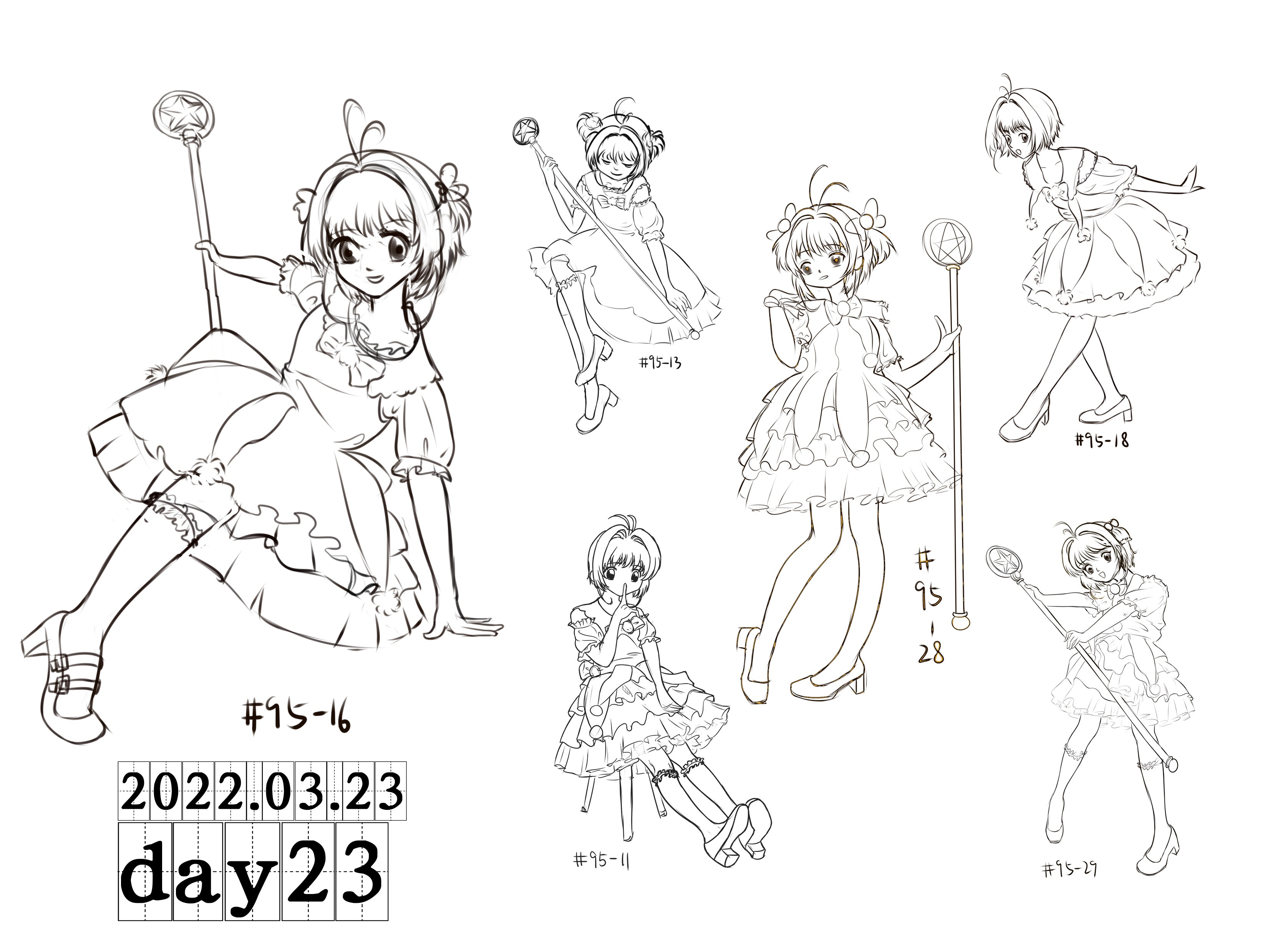 速写60天挑战赛day23@速写班长_此女子有毒-站酷ZCOOL