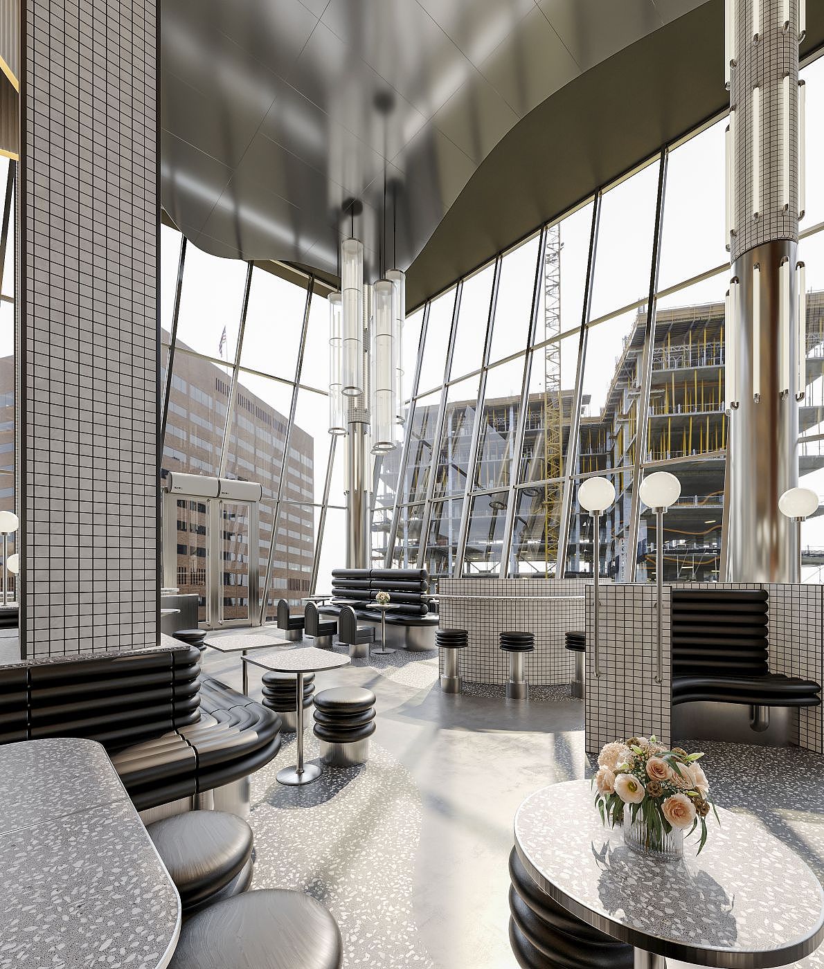 餐厅渲染_蜜蜂视觉tang-站酷ZCOOL