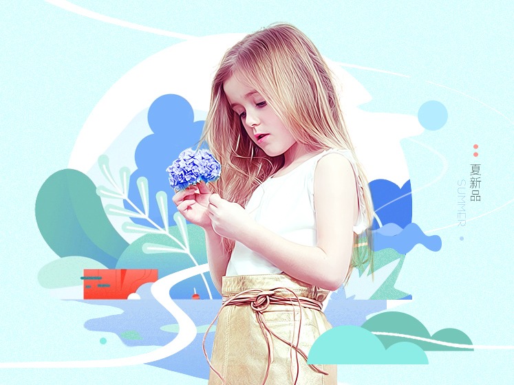 2018童装banner汇总_yun卷云舒-站酷ZCOOL