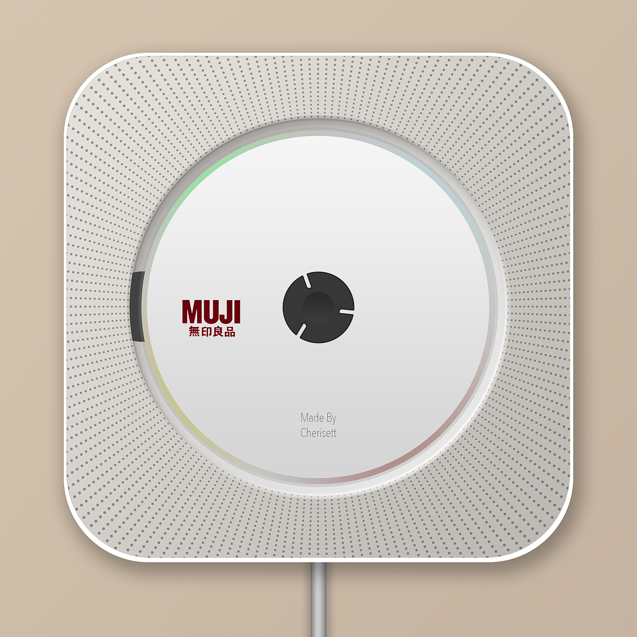 MUJI | CD player 无印良品播放器_Cherisett-站酷ZCOOL