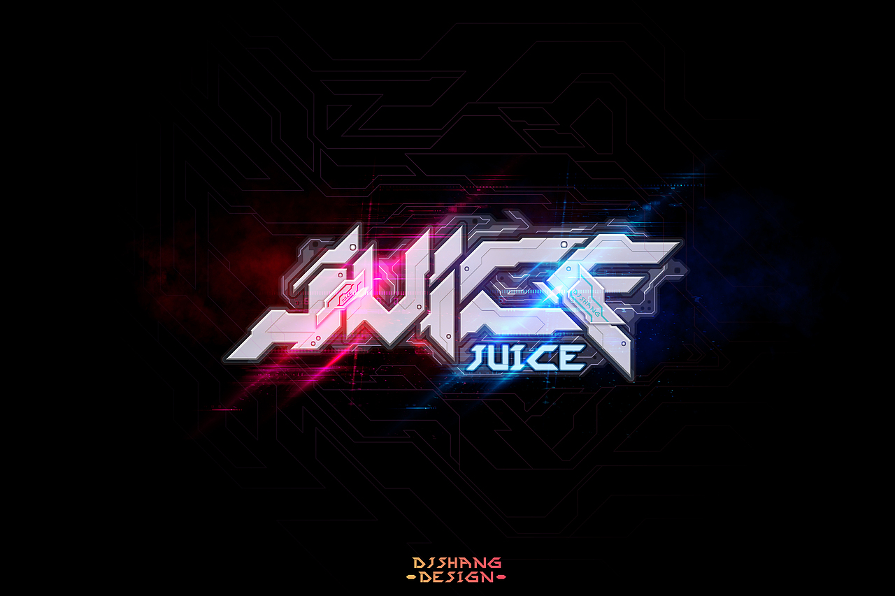 JUICE 炫酷LOGO原创设计_刹那仮想_DJSHANG-站酷ZCOOL