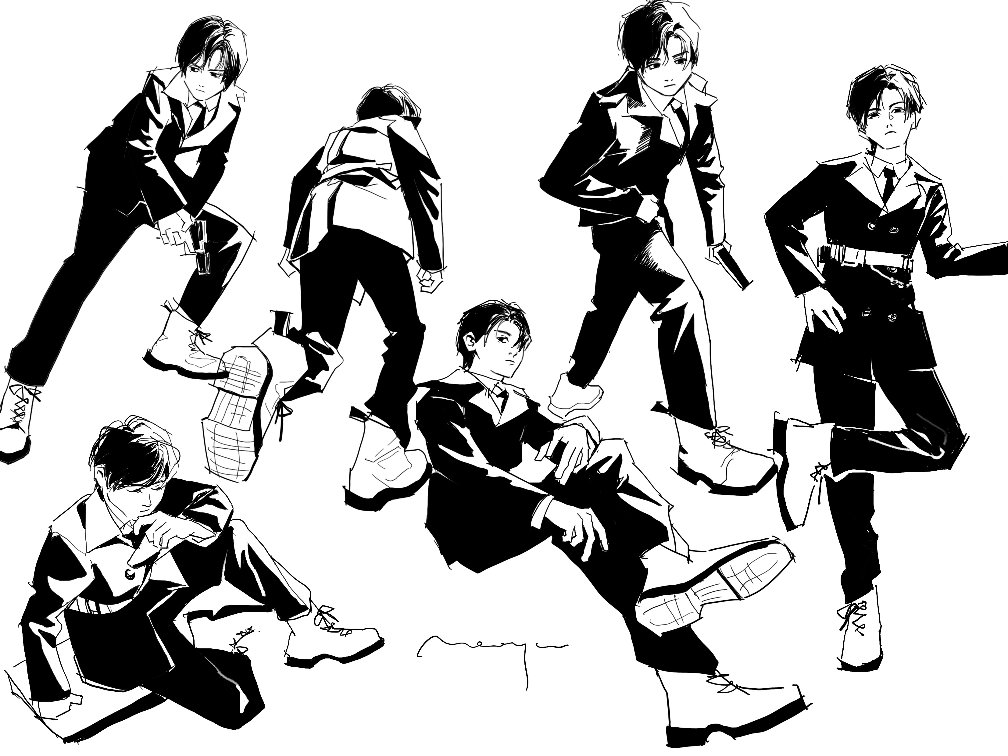 #速写60天挑战赛# day 21 @速写班长 _毛宇_MAOYU-站酷ZCOOL