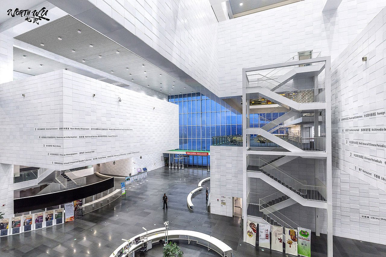 TianJin | 图书馆_北武-站酷ZCOOL