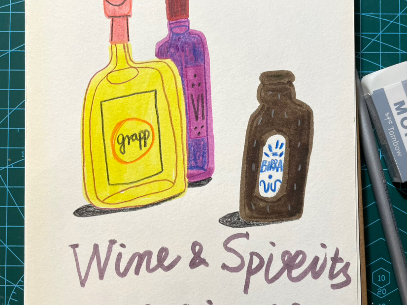 手绘食谱Vol.65 🍻_元气乔伊-站酷ZCOOL