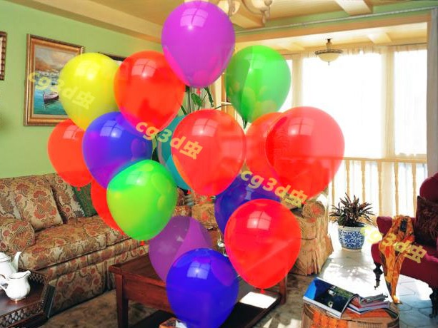 balloon 气球_cg3d虫-站酷ZCOOL