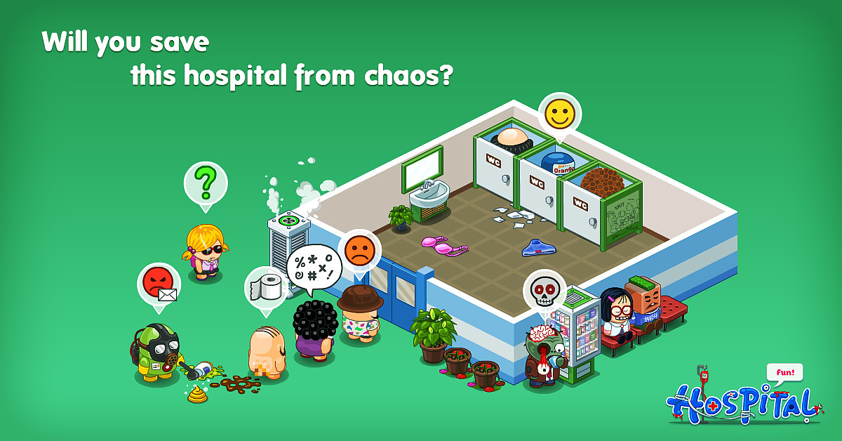 《Fun Hospital》《逗趣医院》游戏设定。|插画|游戏原画|鬼才兄_原创作品-站酷ZCOOL