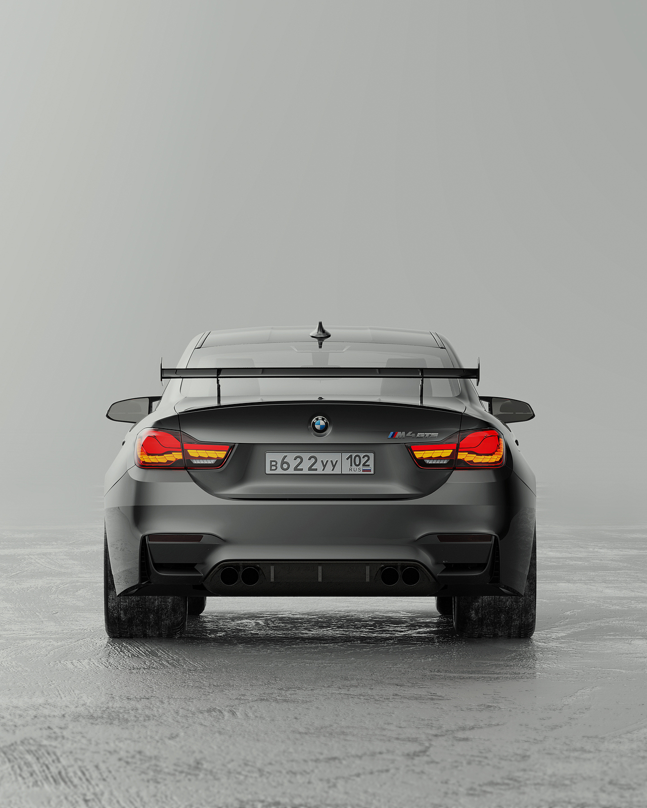 宝马BMW-M4 GTS_河鱼里-站酷ZCOOL