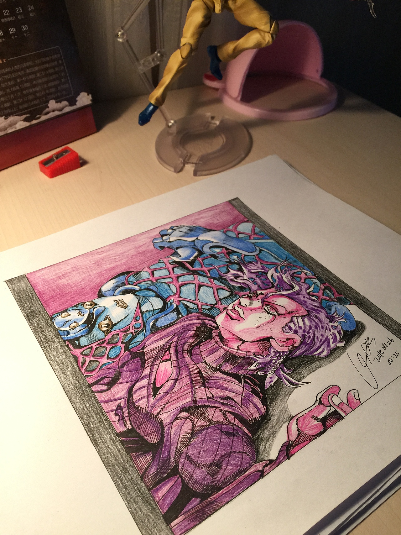 JOJO奇妙冒险 临摹手绘~_ULING飔-站酷ZCOOL