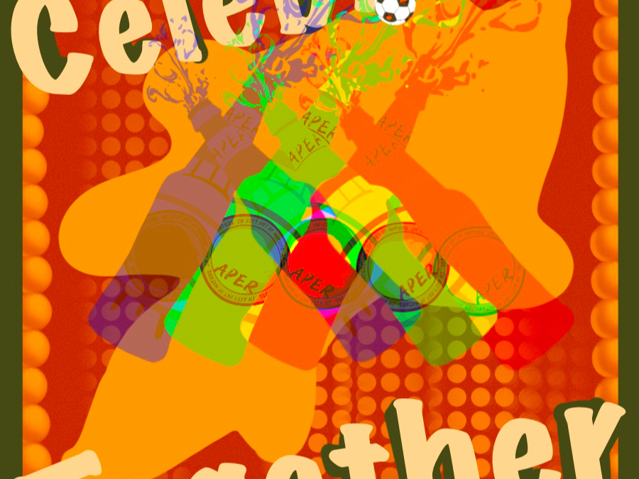 关于APER与2022世界杯的原创插画海报_五五七-站酷ZCOOL