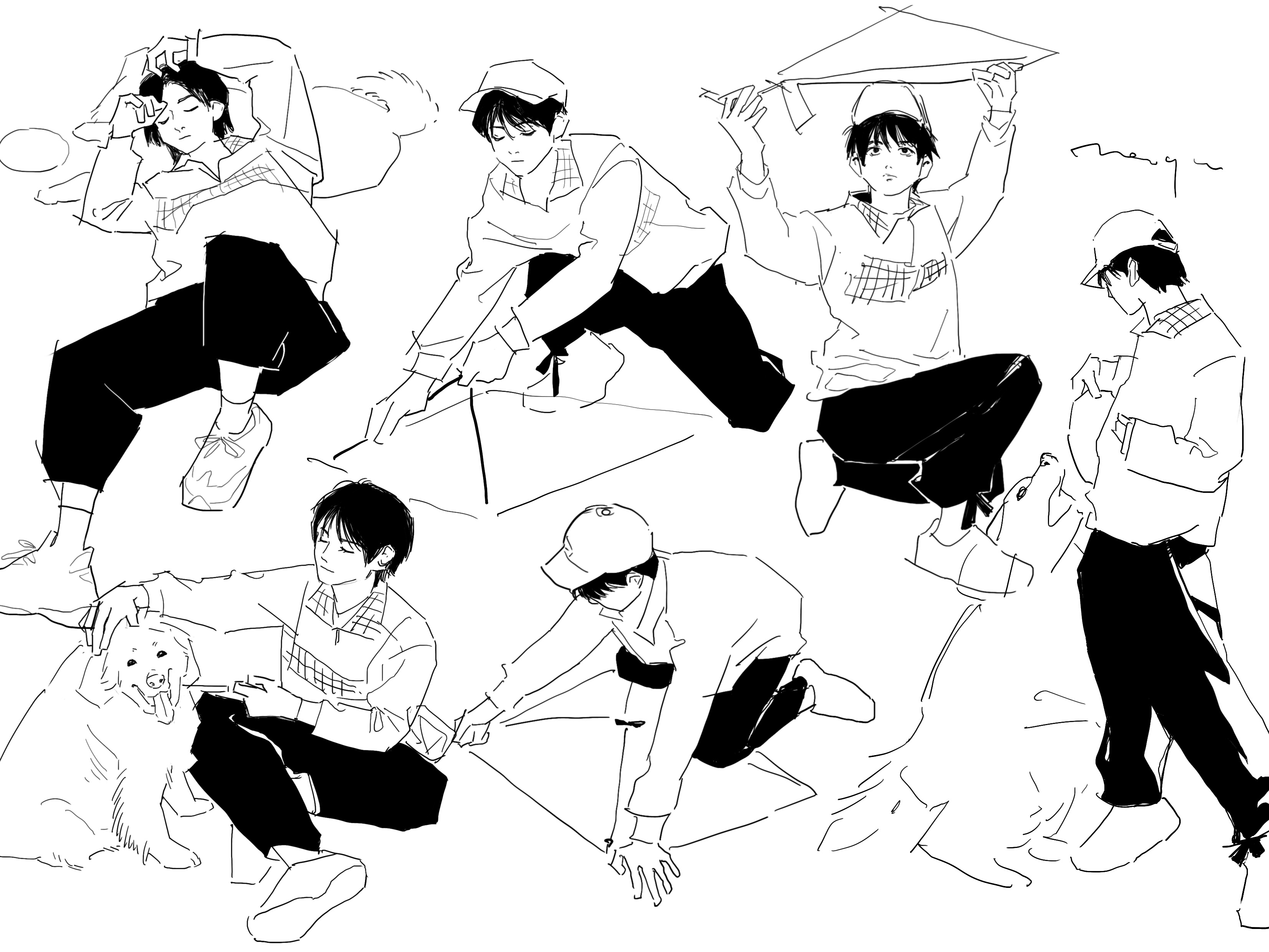 #速写60天挑战赛# day 20 @速写班长_毛宇_MAOYU-站酷ZCOOL