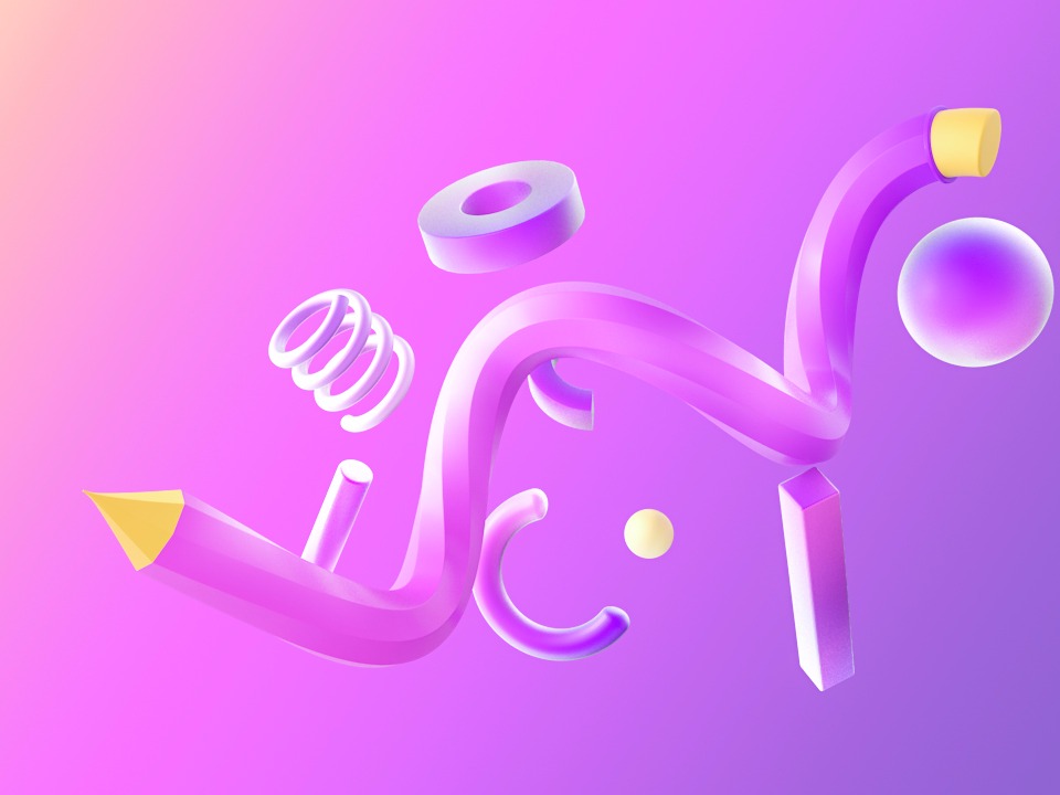 Pen Blend C4D_Create__畢加索的馬_-站酷ZCOOL