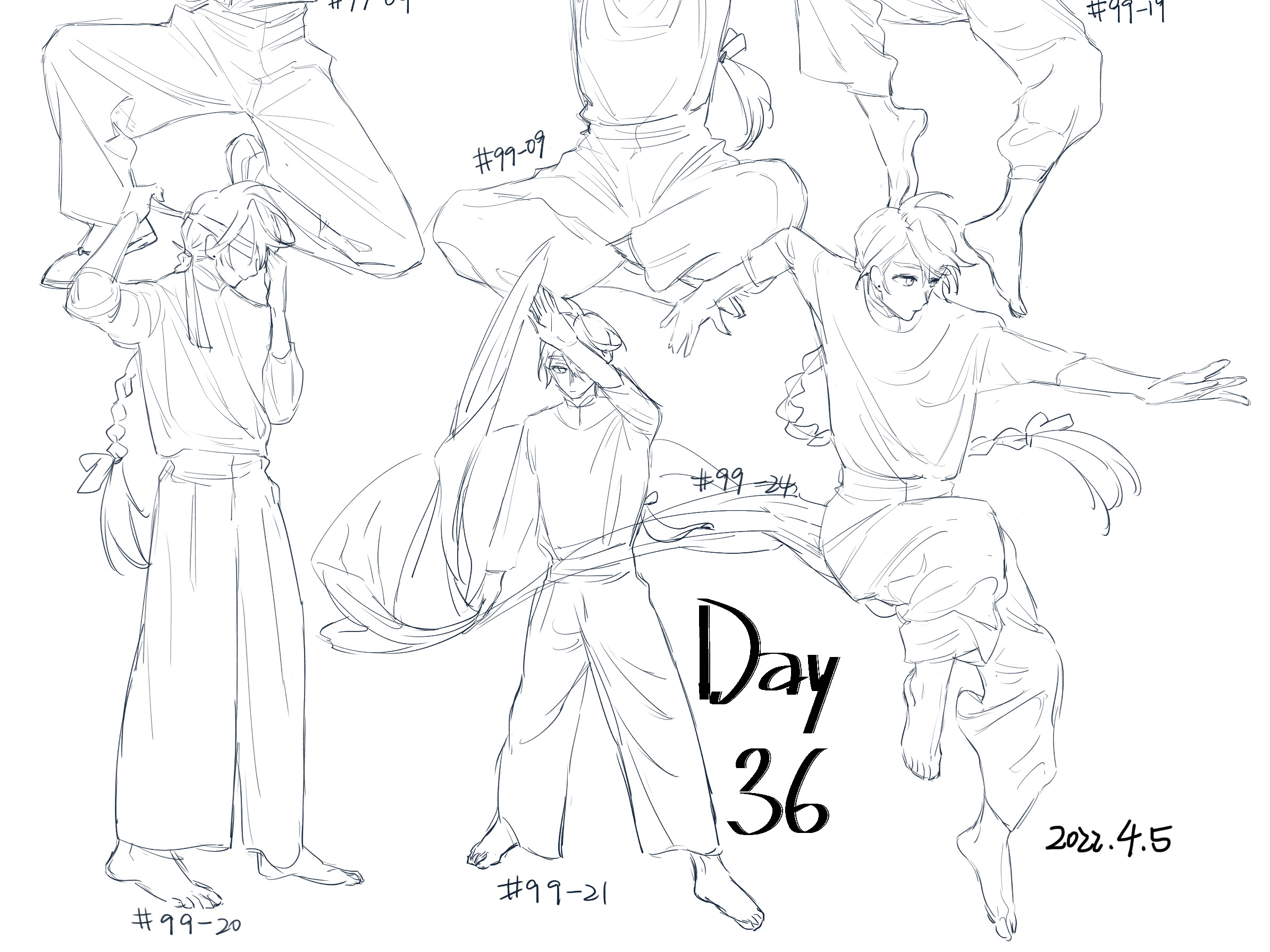 #速写60天挑战赛#day36@速写班长_快乐废物小熊-站酷ZCOOL