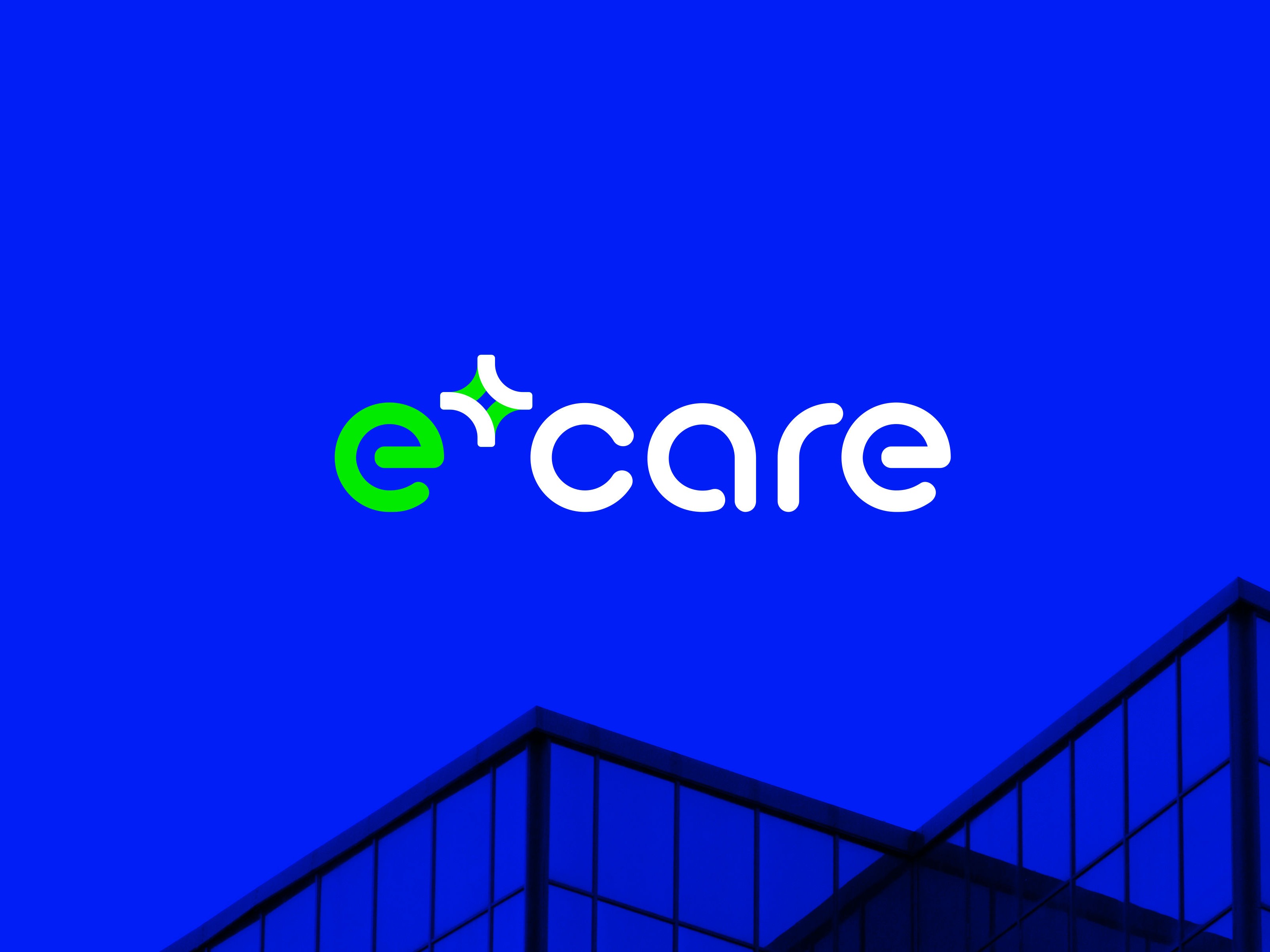 e care 健康医疗品牌VI系统设计作品_光艺品牌设计-站酷ZCOOL