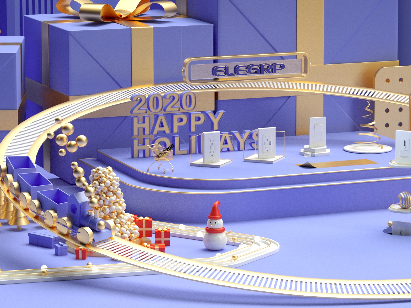 C4DOC新年动画视频_luyuhang-站酷ZCOOL