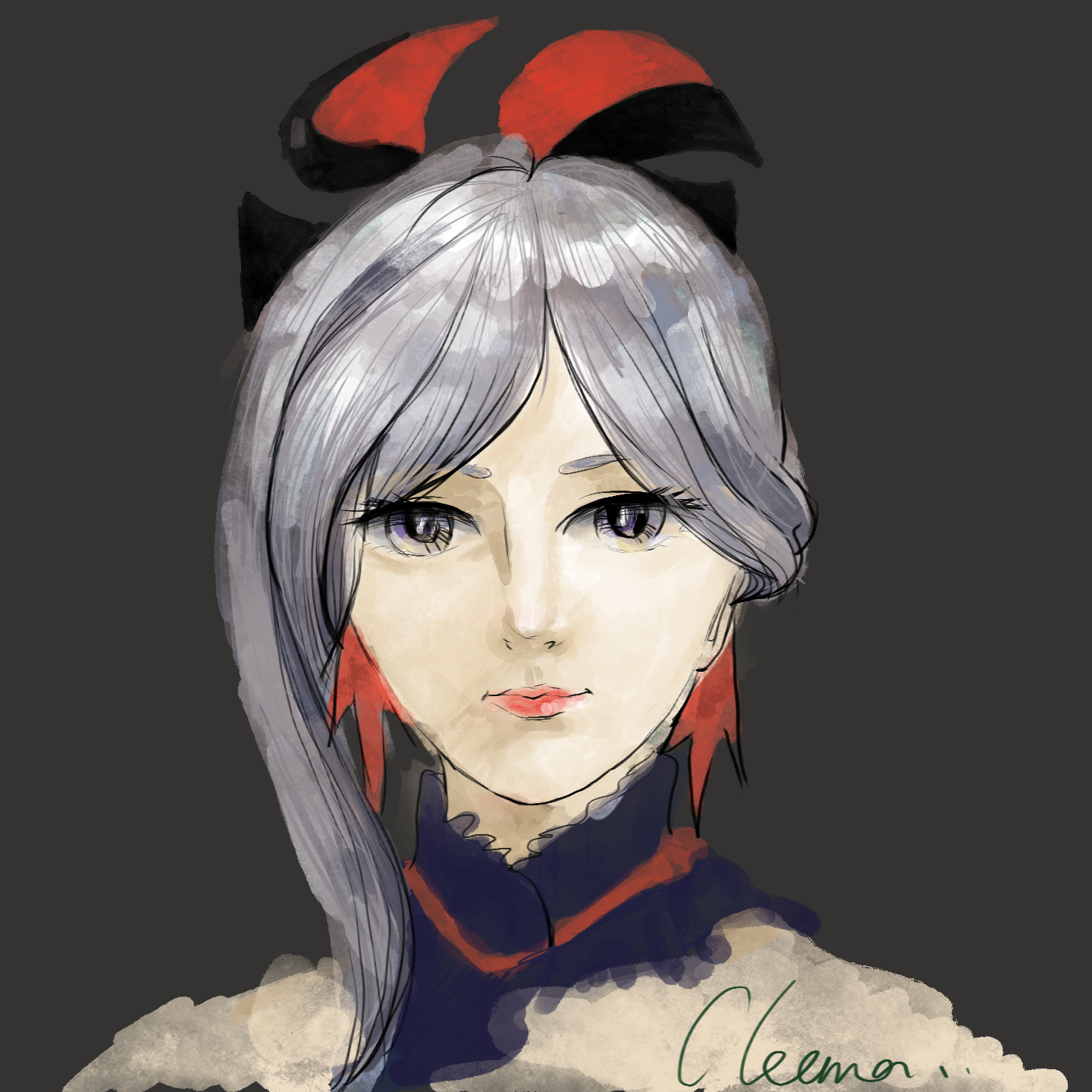 侍女_Cleanna-站酷ZCOOL