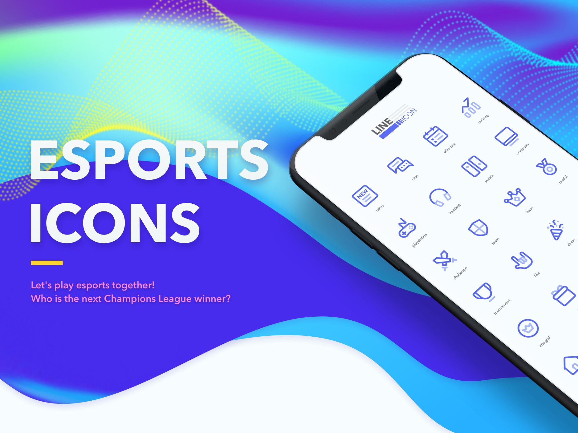 ESPORTS ICONS_是未闻呀-站酷ZCOOL