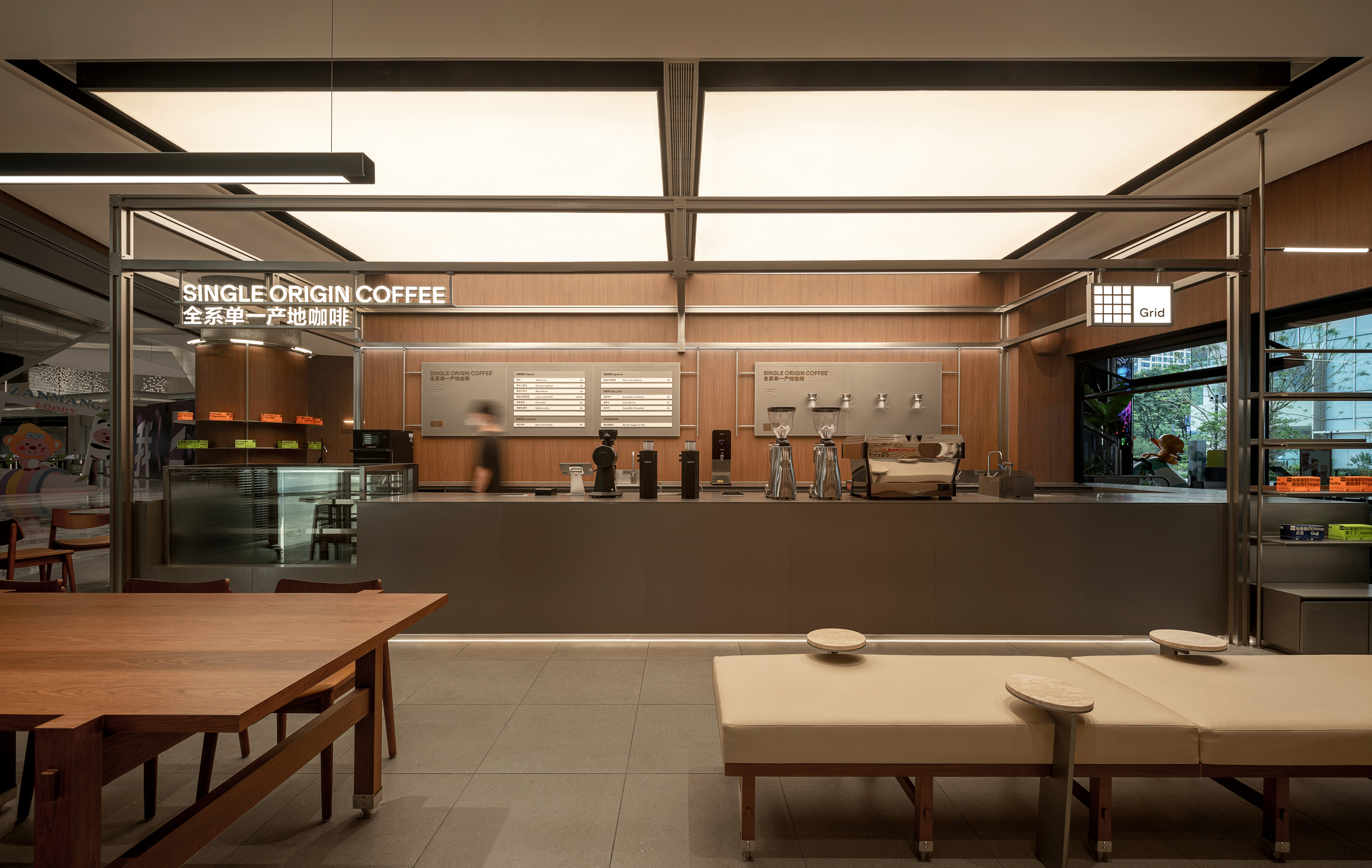 空间摄影：Grid Coffee_TOPIA图派视觉-站酷ZCOOL