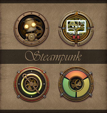 蒸汽朋克Steampunk_AK007设计师-站酷ZCOOL