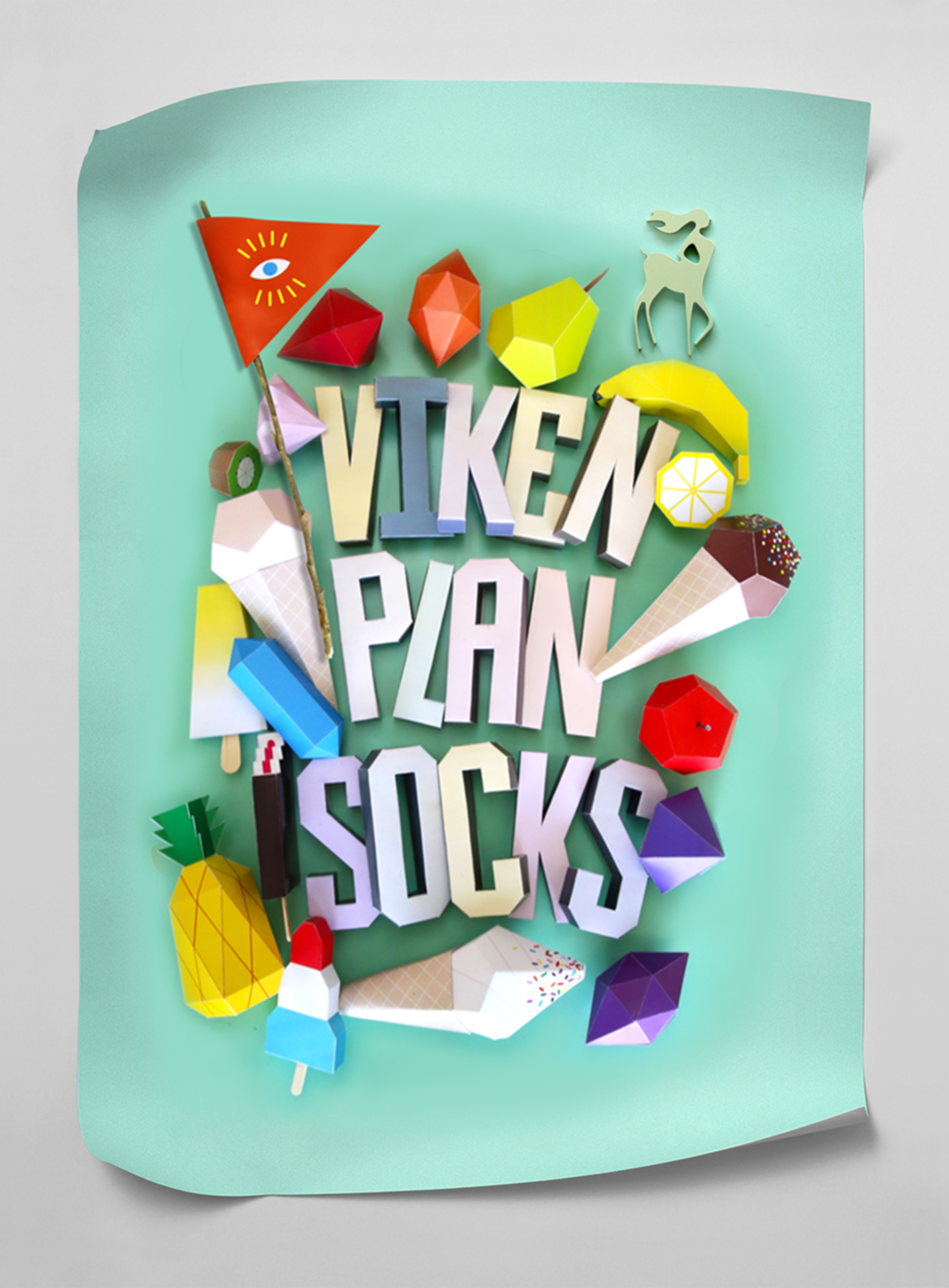 Viken Plan 2017短袜第一季_断尾三文鱼-站酷ZCOOL