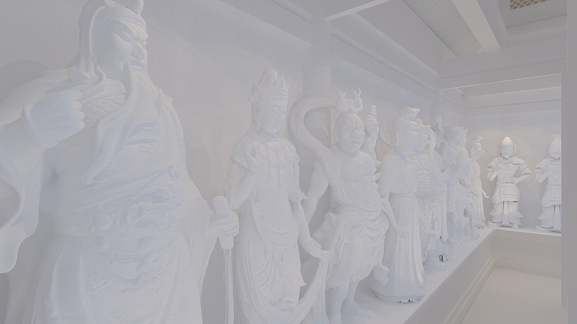 #2019年工作项目：北京 海淀 大慧寺 数字还原项目_28F_里昂-站酷ZCOOL