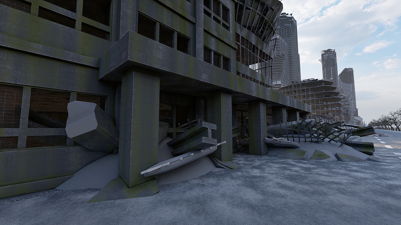 第四季大型3D战争游戏场景研发花絮_我做设计师那些年-站酷ZCOOL