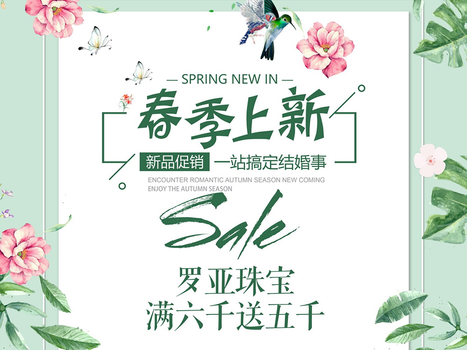 春季上新促销_caity000-站酷ZCOOL