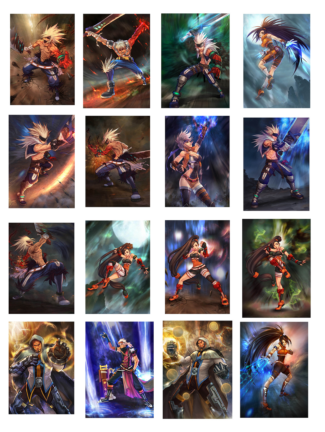 N年前为DNF卡牌画的插图_透明人梁毅-站酷ZCOOL