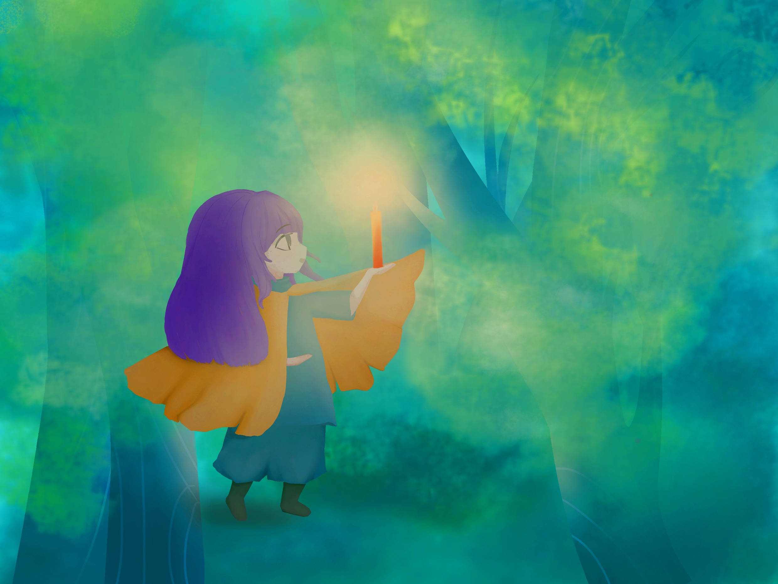 绘本风·插画_塟楠坵-站酷ZCOOL