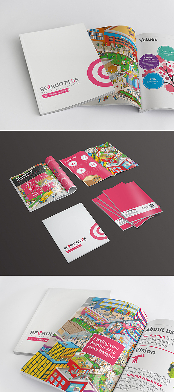 Recruitplus 宣传册设计_rayzong-站酷ZCOOL