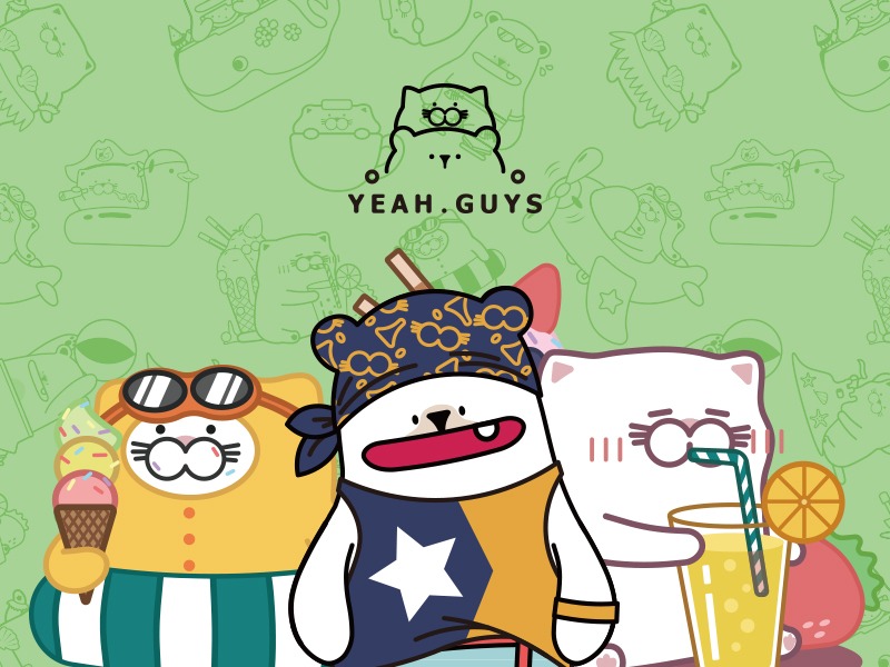 YEAH-GUYS_青丝白雪-站酷ZCOOL