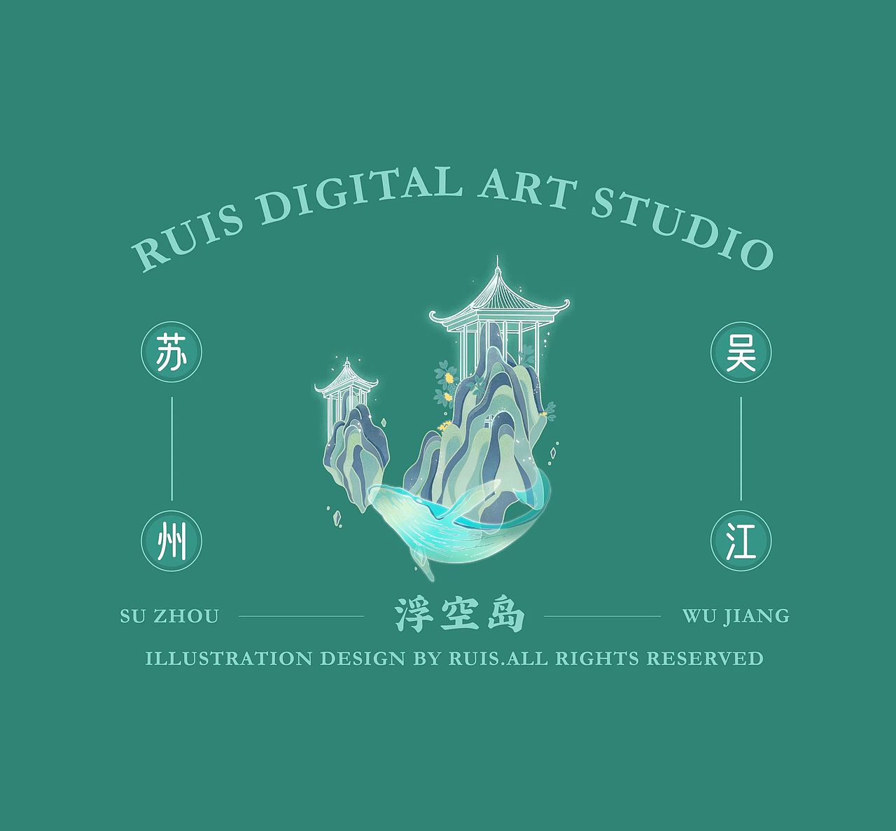 城市画卷 · 苏州吴江 | RUIS 吴江繁华图_韩锐-站酷ZCOOL