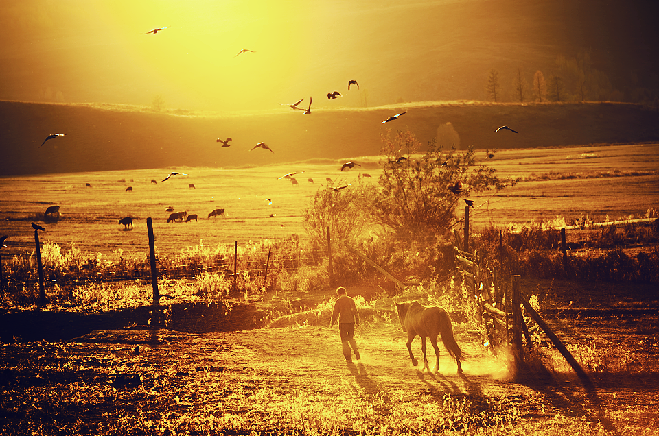 风光后期对比，试试反映_zengk-站酷ZCOOL