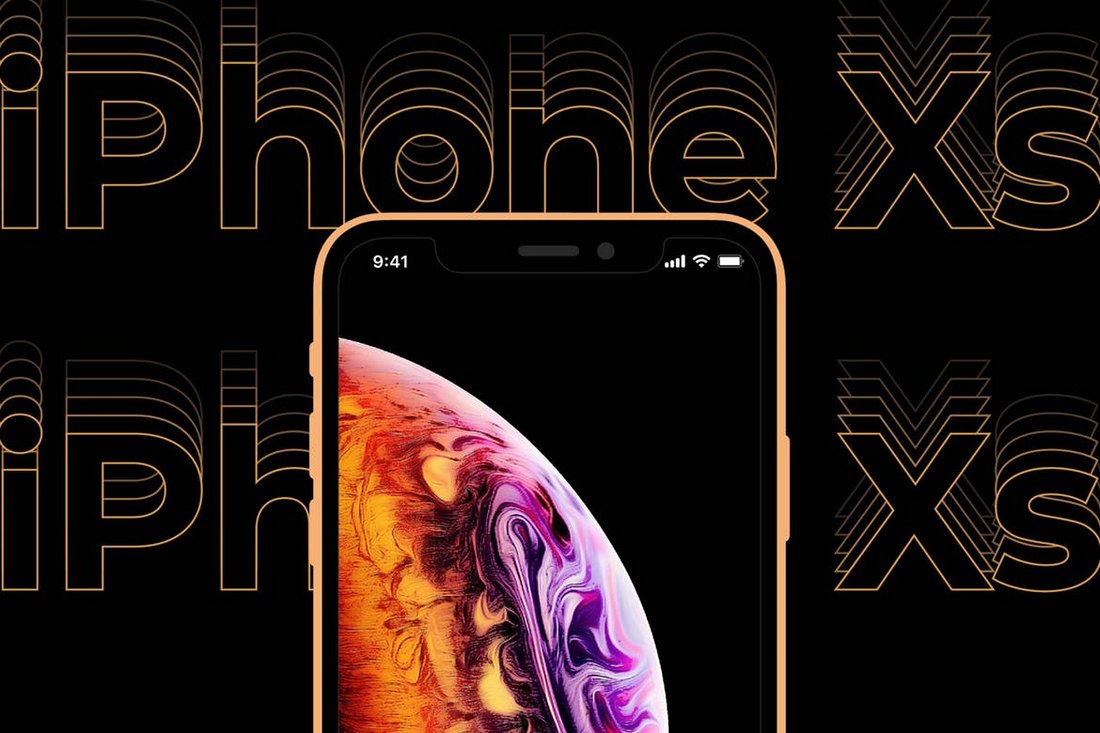 iPhone XS，XS Max和XR样机模型_深圳Clh-站酷ZCOOL