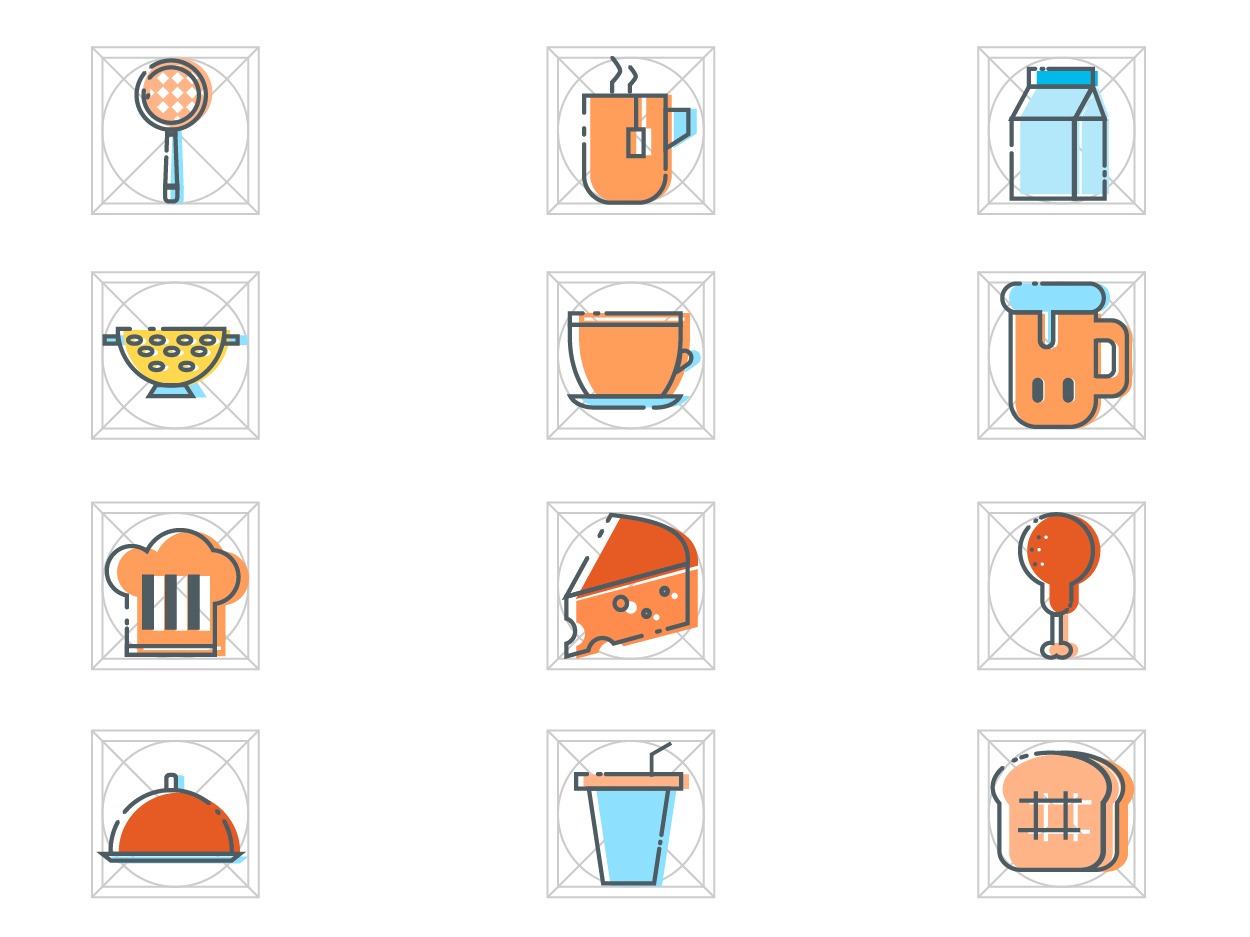 美食icon_2uANw8r-站酷ZCOOL