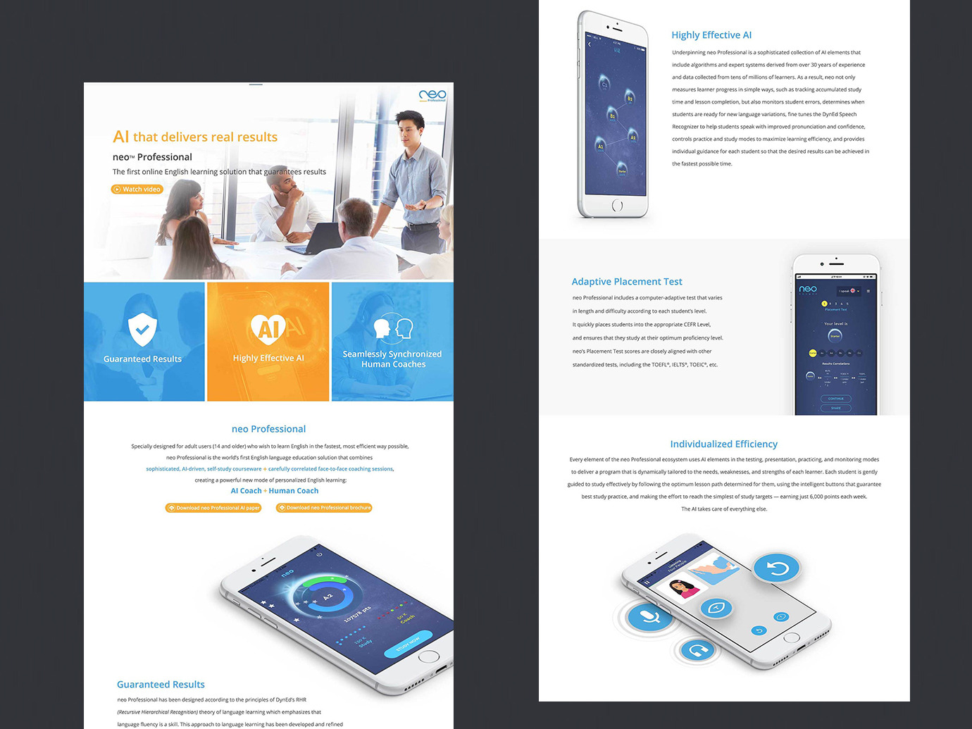 neo website - neo professional landing page_open1204-站酷ZCOOL