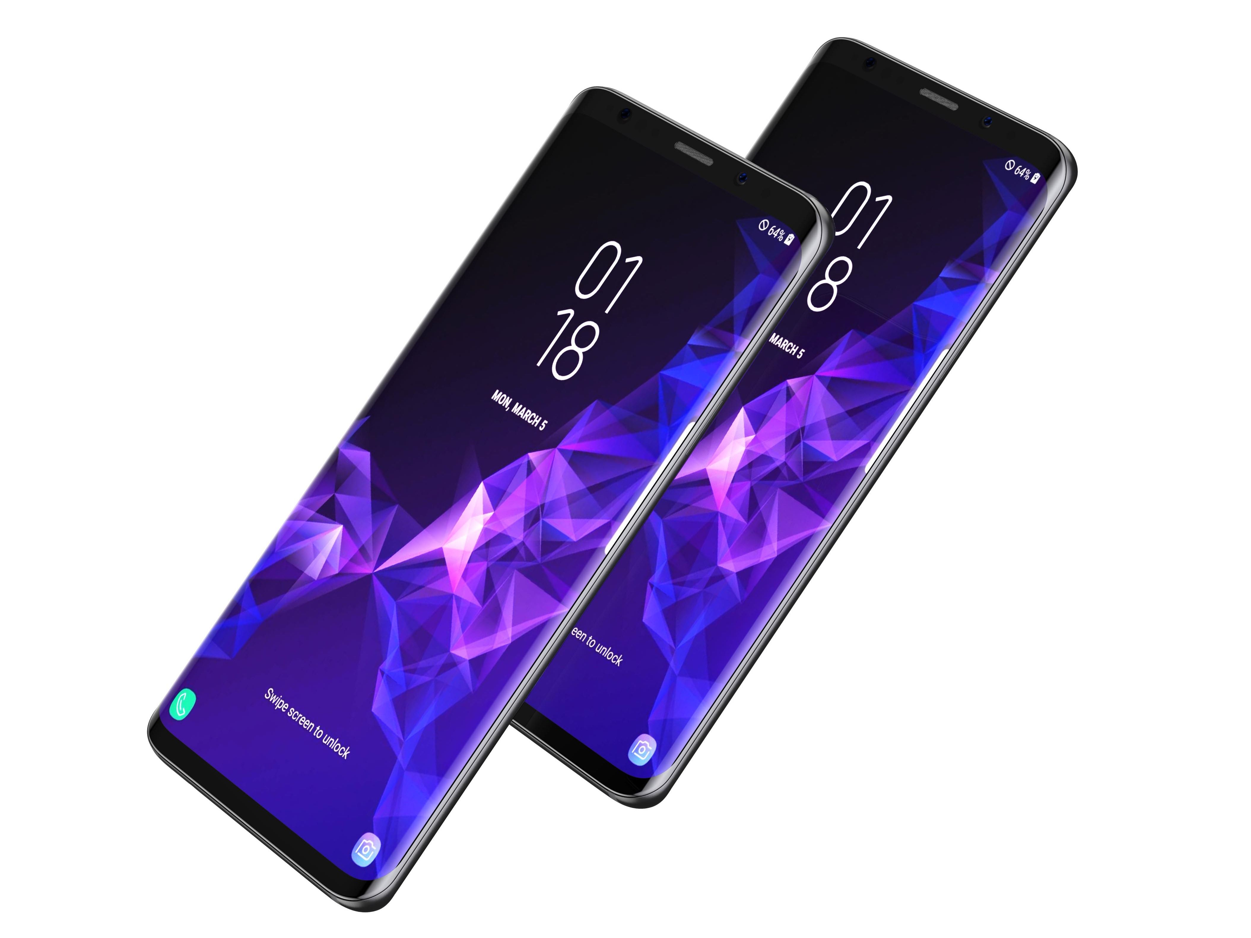 SAMSUNG Galaxy S9+手机 — 渲染效果_IdealArtist-站酷ZCOOL