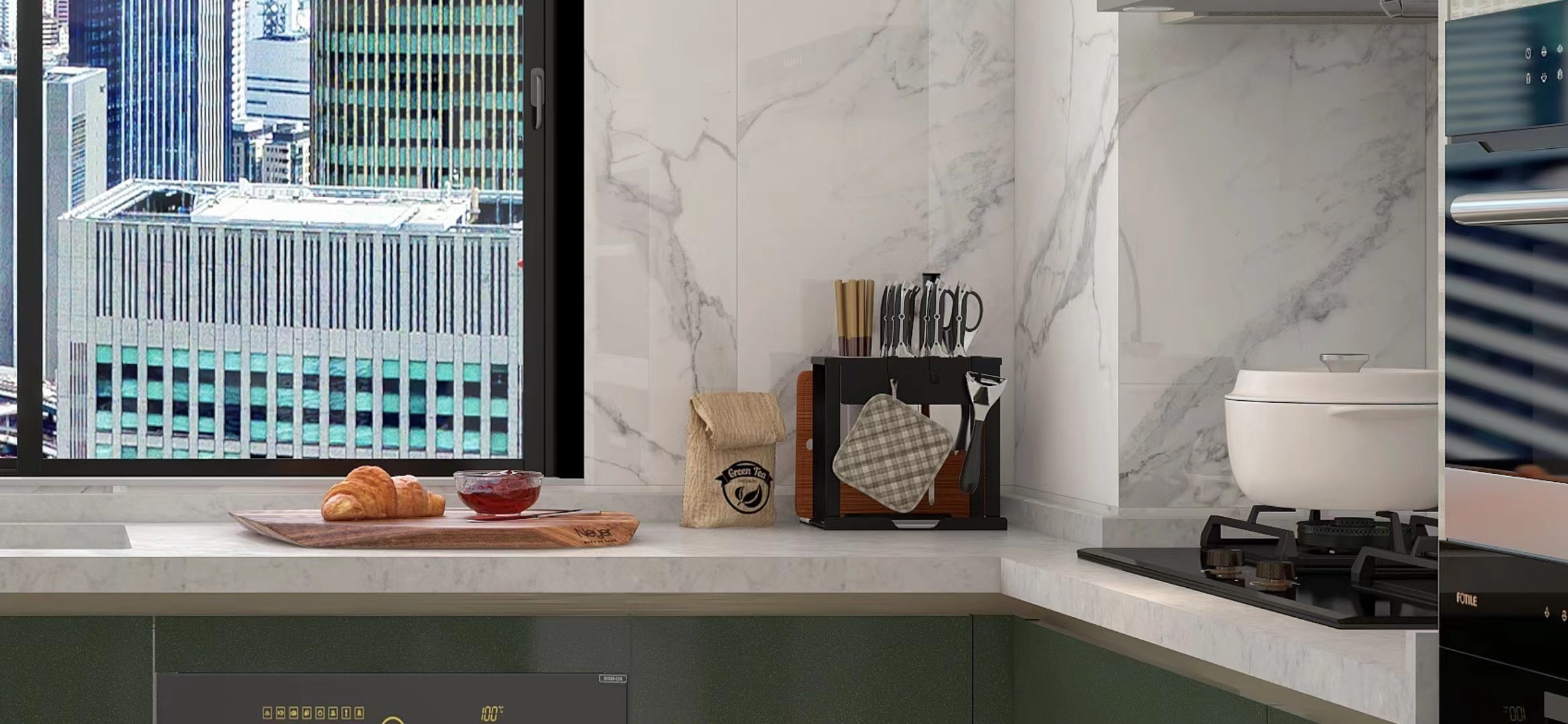 厨房设计_HY用心设计-站酷ZCOOL