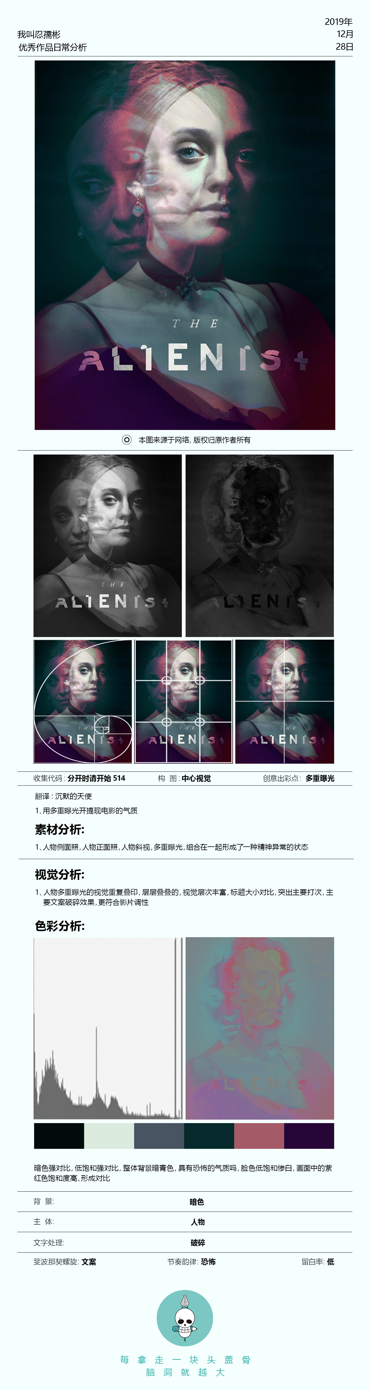 忍孺彬 日常分析 1228 恐怖气质多重曝光照片彬孺忍 站酷zcool