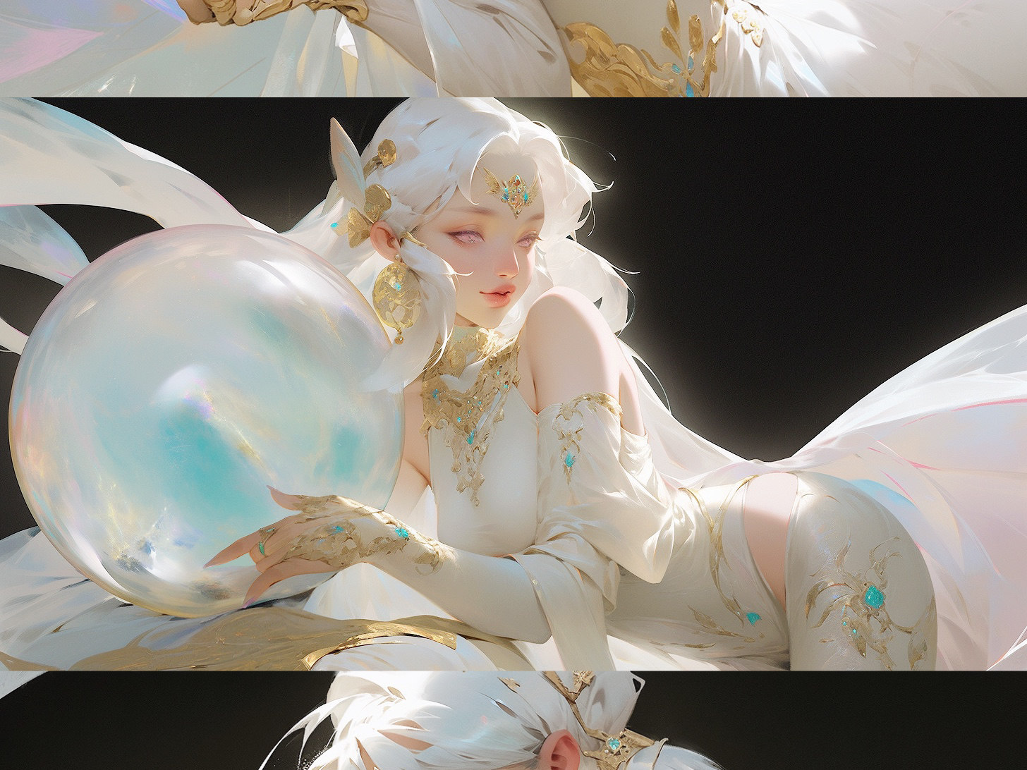 AI绘画 MJ niji5_花小婳-站酷ZCOOL