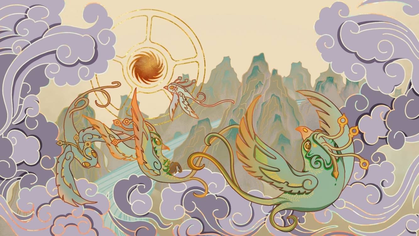 MG动画《一梦古蜀》系列静态插画部分一_向前走的A-站酷ZCOOL