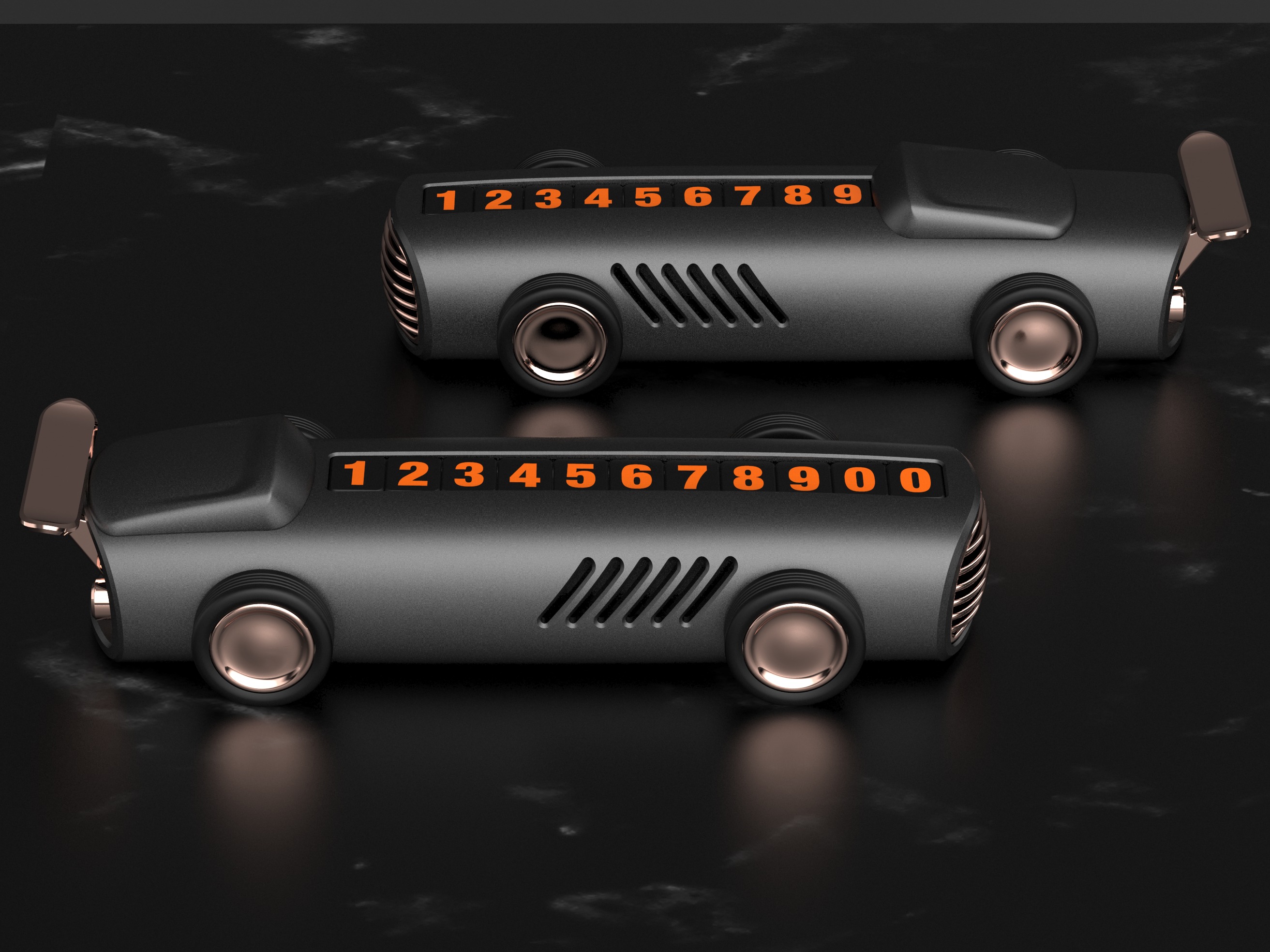 FERITY野性-香薰临时停车号码牌_WILDBIRD-站酷ZCOOL