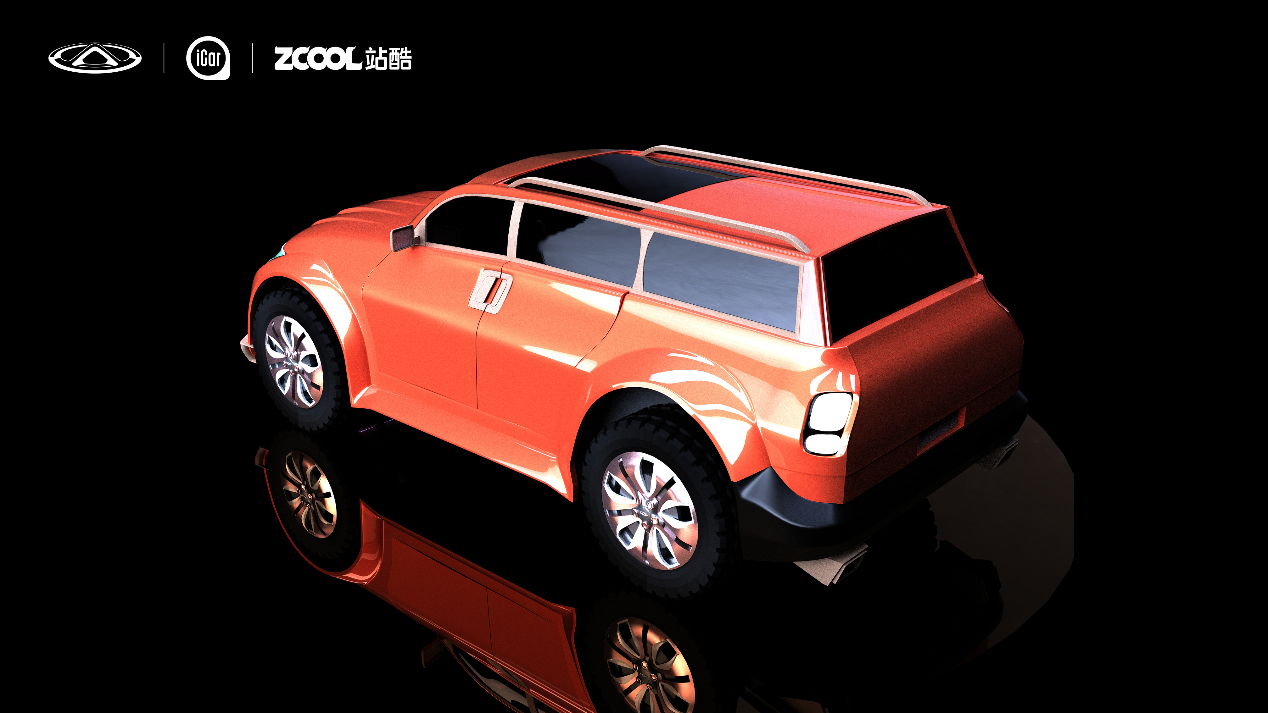 奇瑞 iCar-S56 纯电硬派_哇唧咔-站酷ZCOOL
