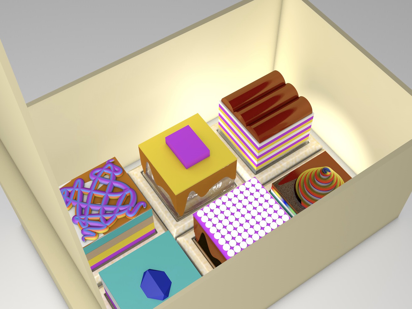 C4D练习_Chiaen_Yang-站酷ZCOOL