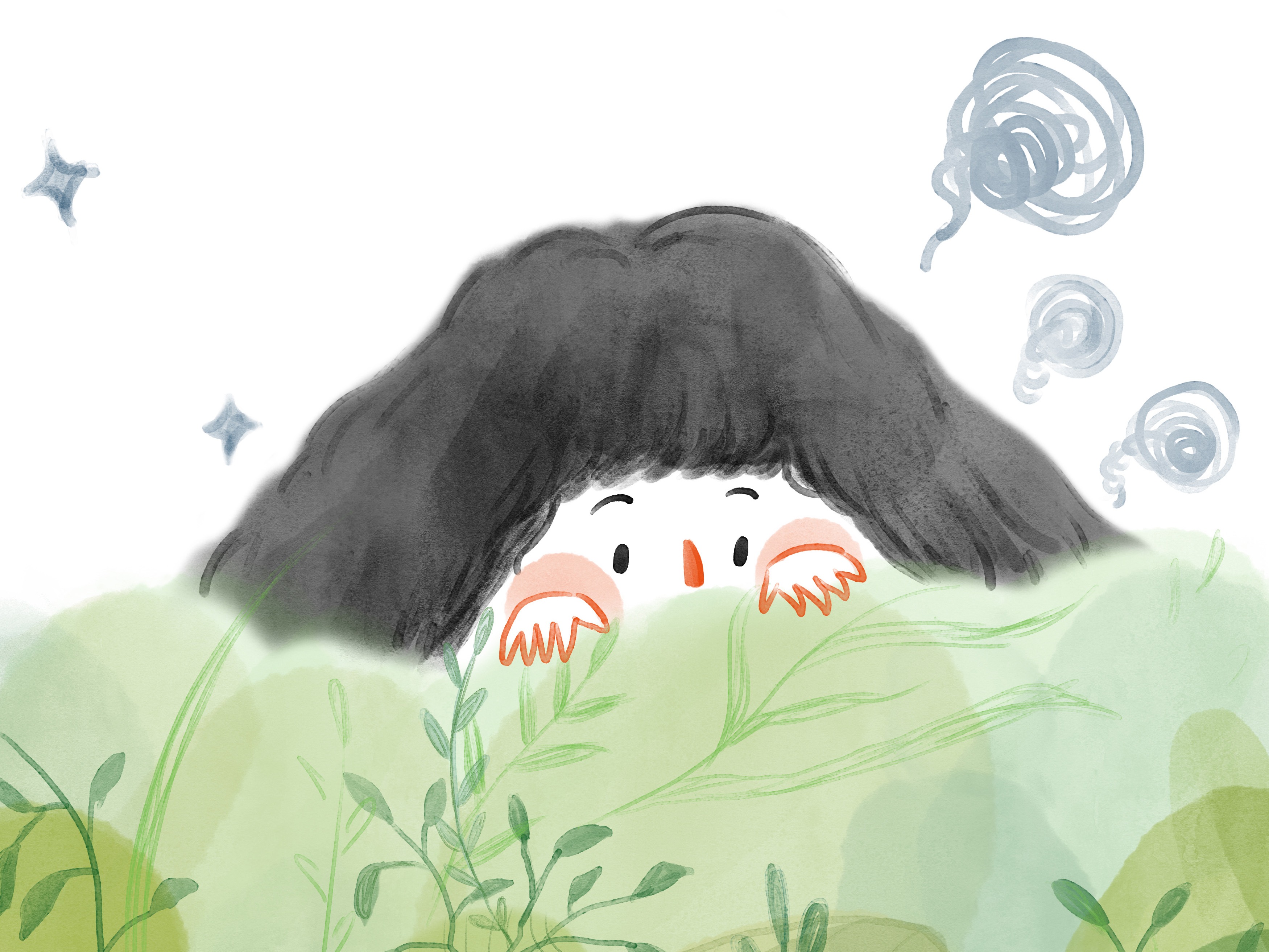 每日一画Day01_变色龙阿番-站酷ZCOOL