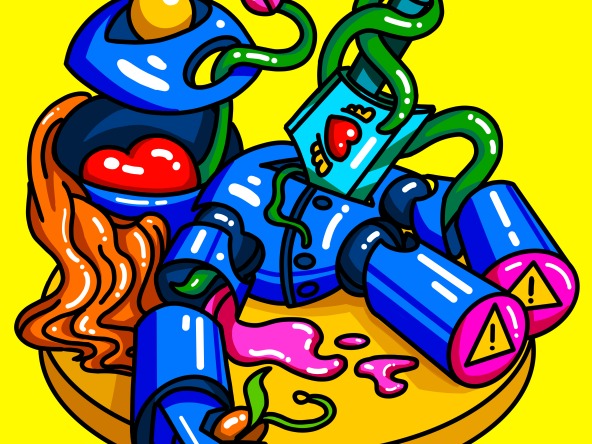 插画 | 分解_wow扫灰鲸-站酷ZCOOL