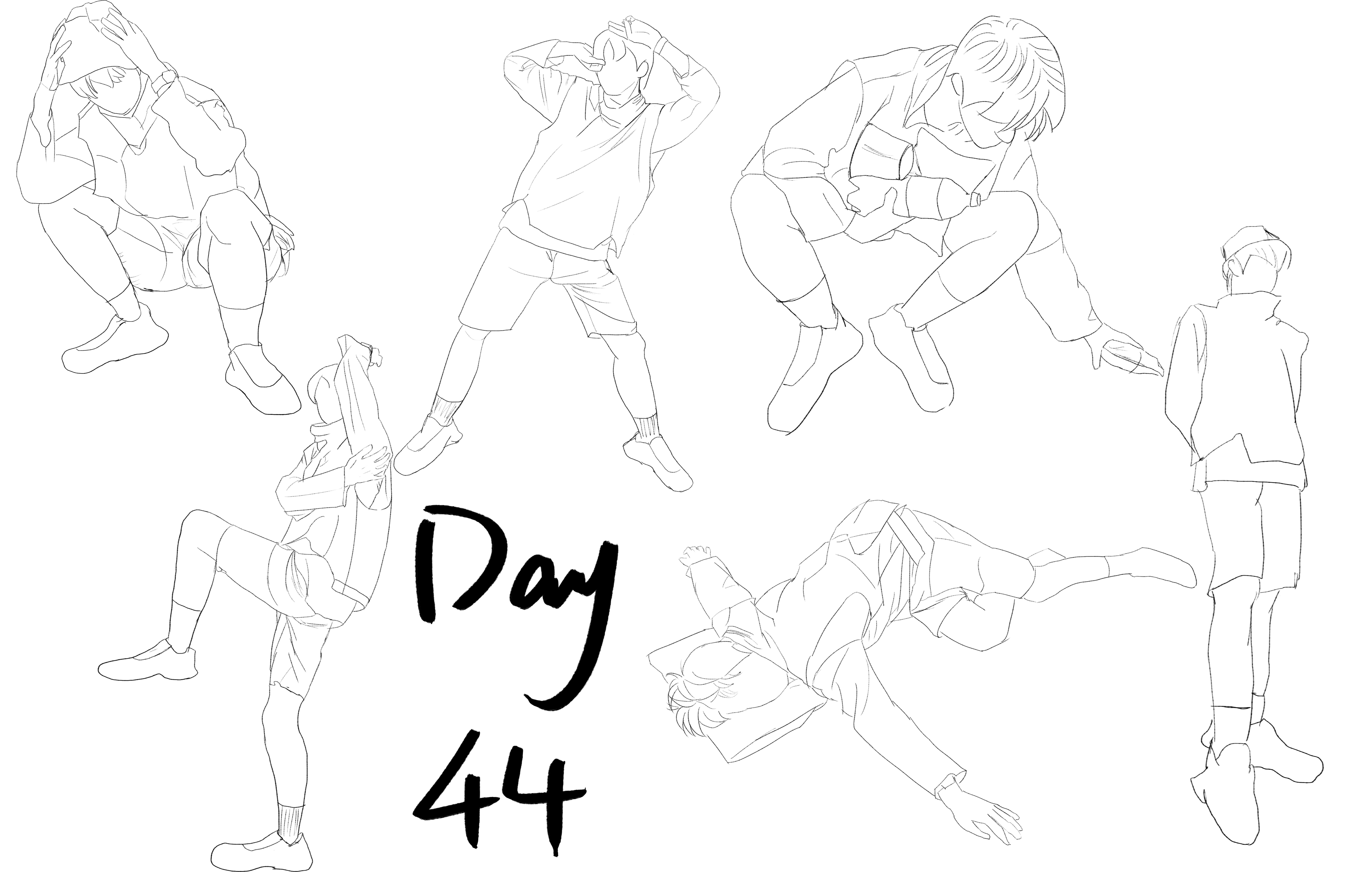 #速写60天挑战赛#Day44@速写班长_咸鱼干设计-站酷ZCOOL