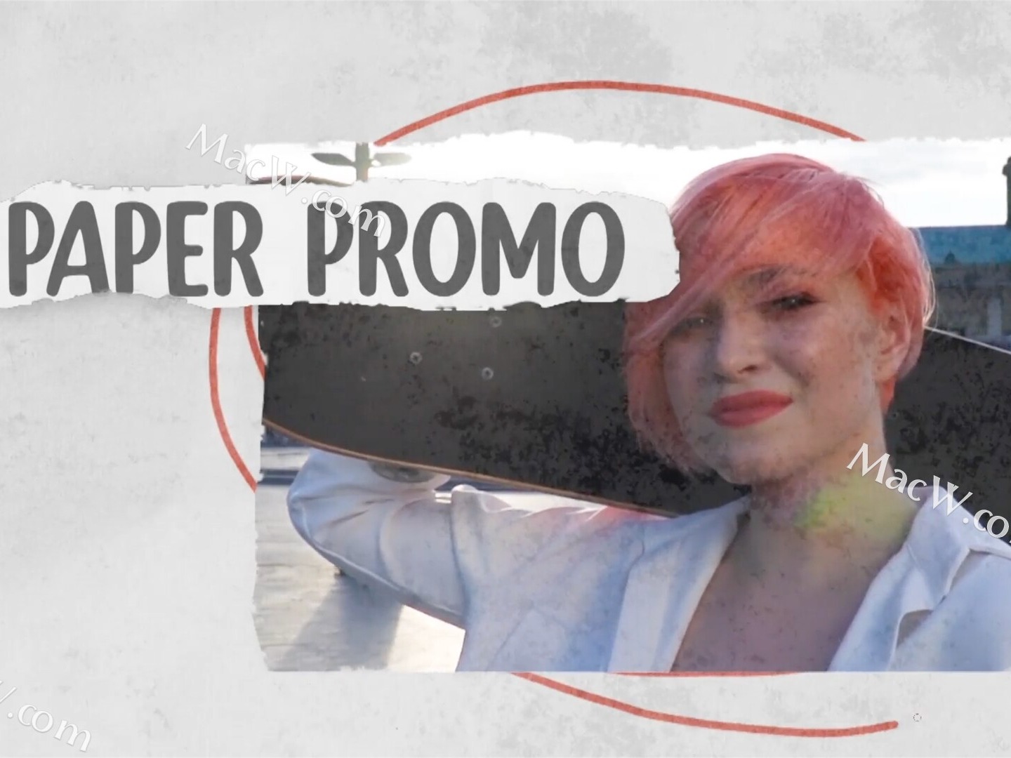 FCPX插件：定格纸张遮罩视频宣传片头Paper Promo_Mac小素材-站酷ZCOOL