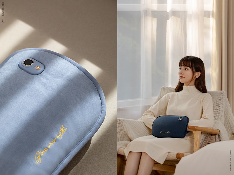 产品拍摄 I 暖绵绵系列数显无水暖袋_双木Lian-站酷ZCOOL